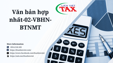 Văn bản hợp nhất-02-VBHN-BTNMT - Thuế Liên Việt